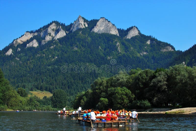 Dunajec river editorial photo. Image of dunajec, pieniny - 59561626