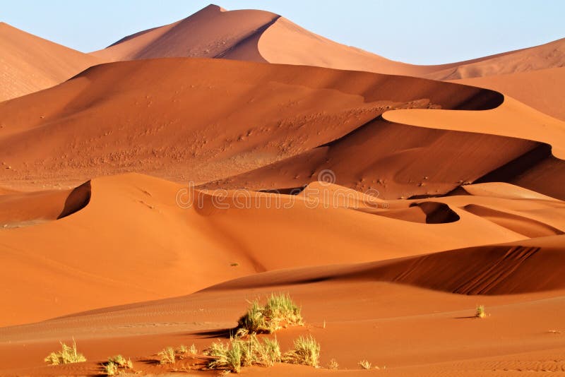 Dunas de areia de Namíbia foto de stock. Imagem de duna - 26053676