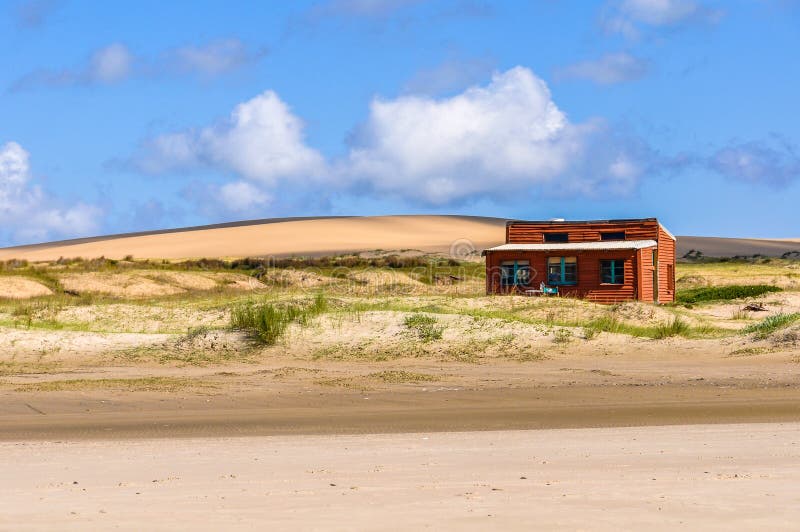 Dunas De Arena En Cabo Polonio Uruguay Imagen De Archivo Imagen De