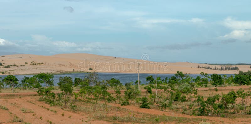Dunas De Arena, Mui Ne South Vietnam Foto de archivo - Imagen de calor ...