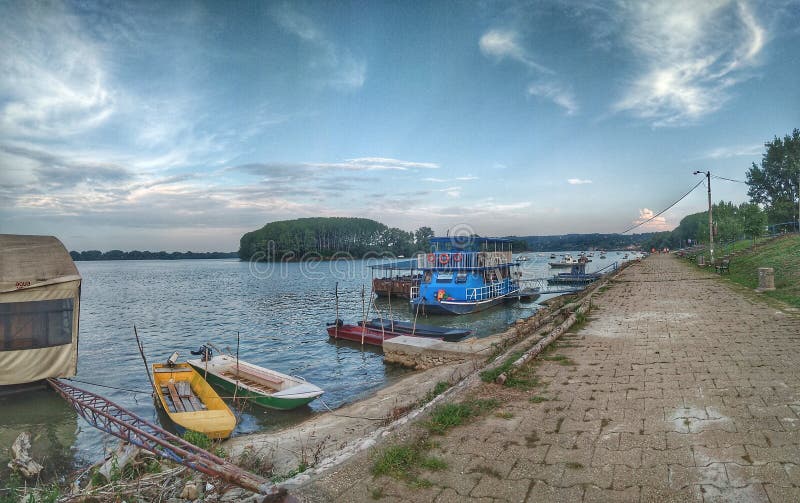 Dunav river in Vukovar editorial photography. Image of european - 118824847