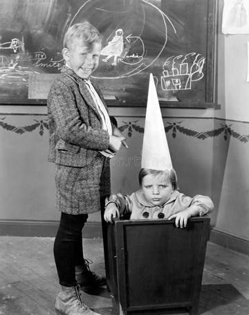 Dunce cap stock photo. Image of dunce, chalkboards, dunces - 51993834