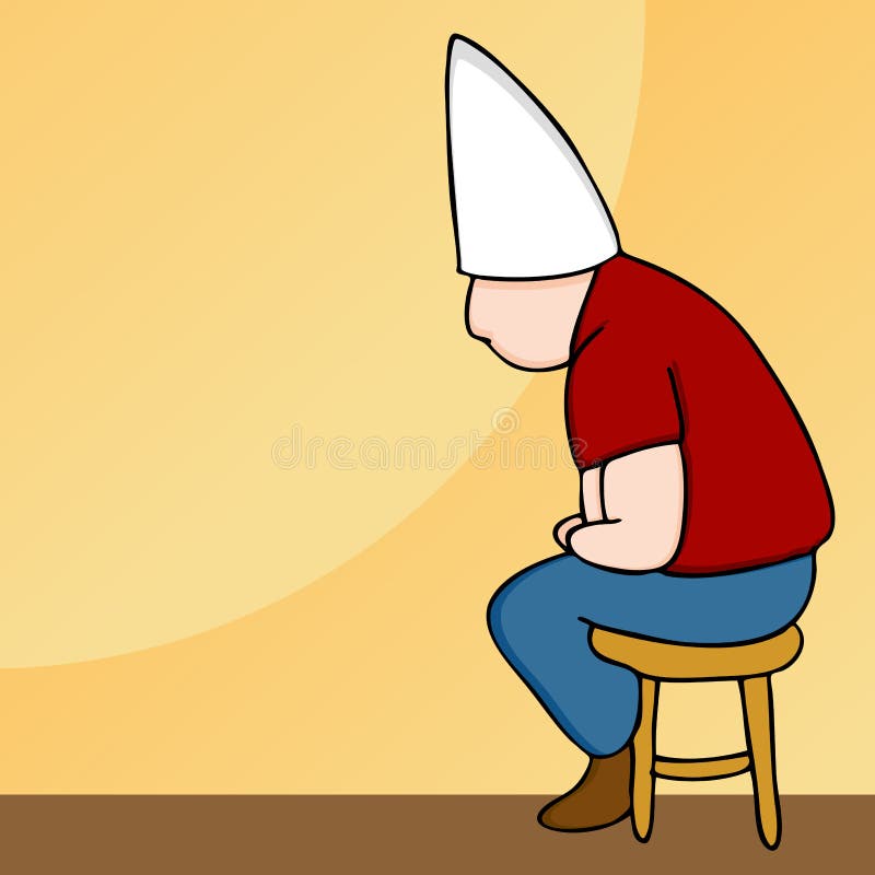 Dunce Cartoon