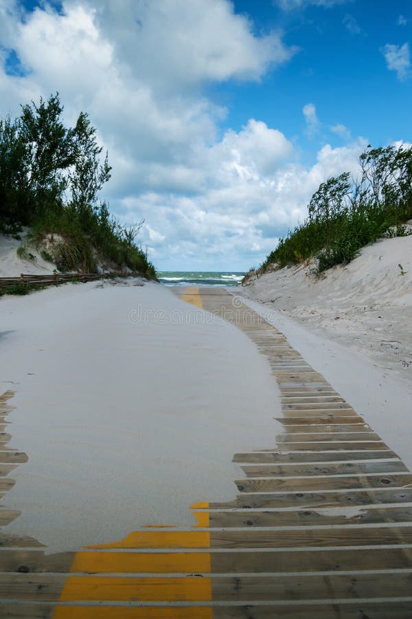 Dune Path stock image. Image of vacation, isolated, beach - 34250147