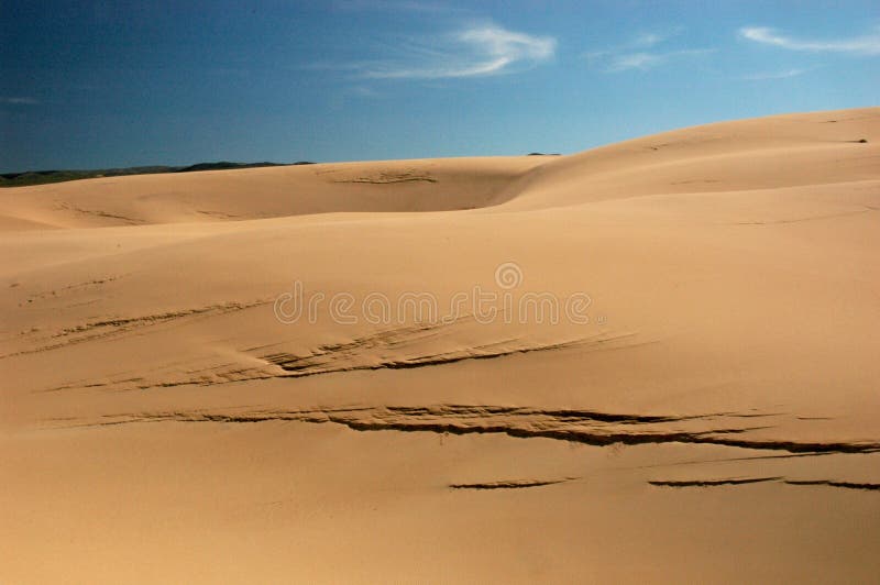 Dune shapes stock image. Image of beach, patterns, geology - 2405677