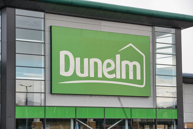 Dunelm Sign editorial stock image. Image of building - 201047529