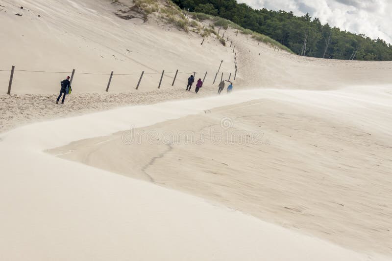 Dunes - Leba, Poland stock image. Image of national, europe - 27426919