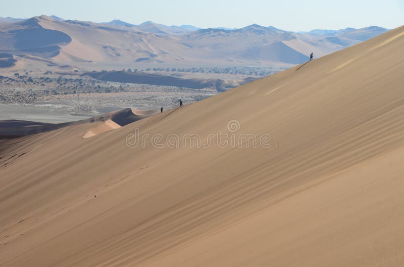 Dunes in Namib Desert, Namibia Stock Photo - Image of mountains ...