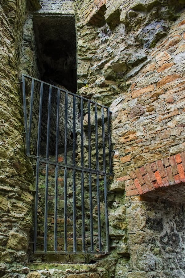 Dungarvan Castle Narrow Passageway Stock Image - Image of historical ...