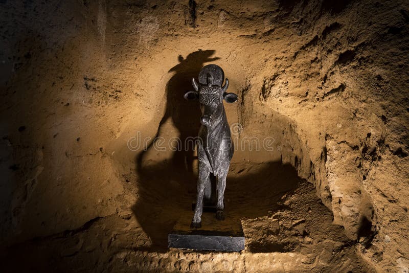 Dungeon in an Ancient Excavation in Alexandria. Egypt Editorial Stock ...