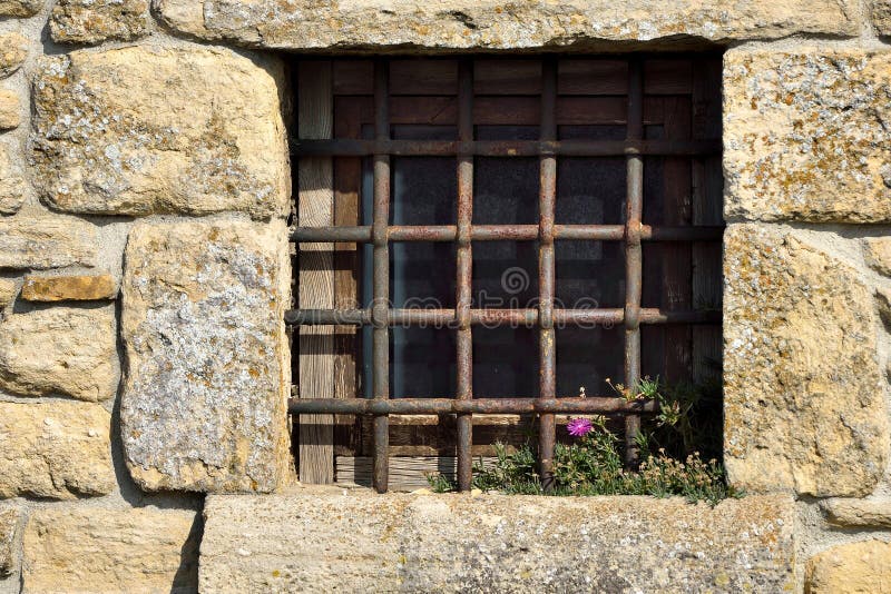 Dungeon window inside stock photo. Image of interior, basement - 6075636