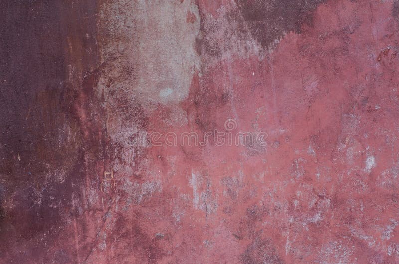 Dunkle Rosa Wandputzhintergrundbeschaffenheit Stockfoto - Bild von ...