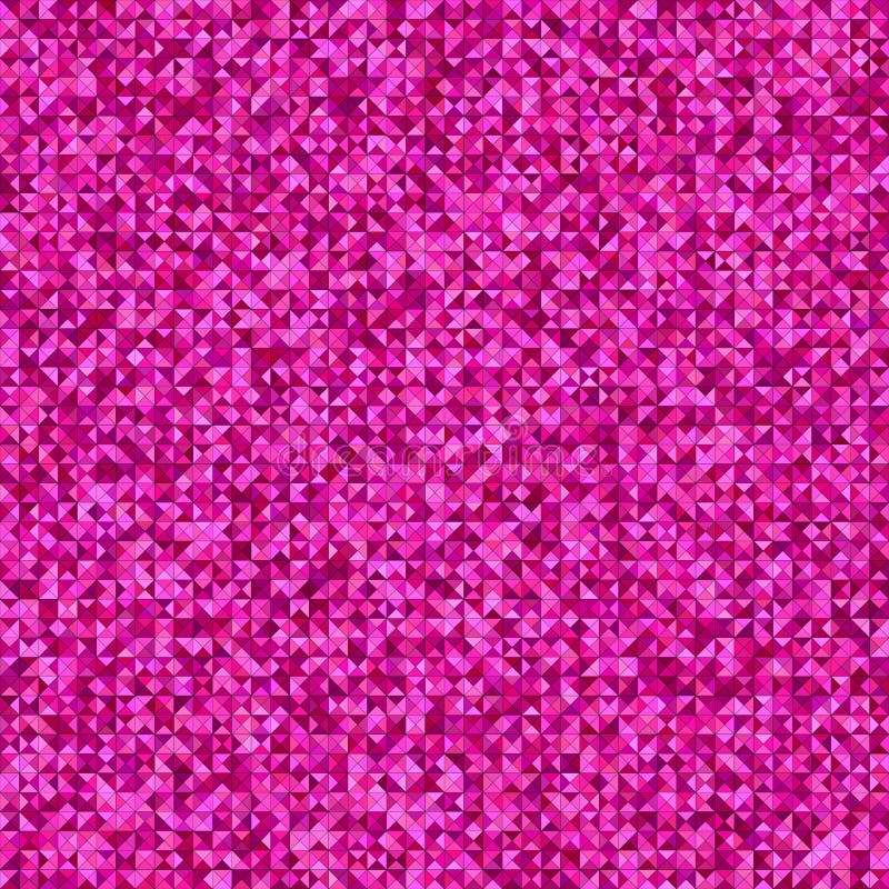 Dunkles Rosa Dreieckmosaik-Hintergrunddesign Vektor Abbildung ...