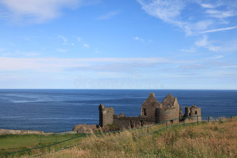 Dunluce Castle stock photo. Image of dunluce, historical - 20715044