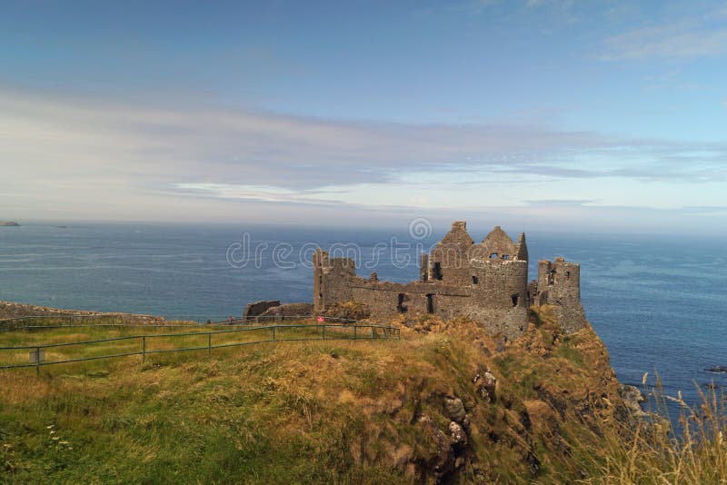 Dunluce Castle stock photo. Image of architecture, dunluce - 144575698