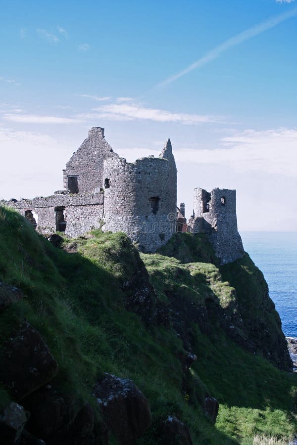 Dunluce Castle North Antrim Coast, Northern Ireland Stock Image - Image ...