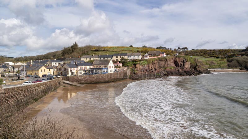 Dunmore Del Este En El Co Waterford Foto editorial - Imagen de irlanda ...