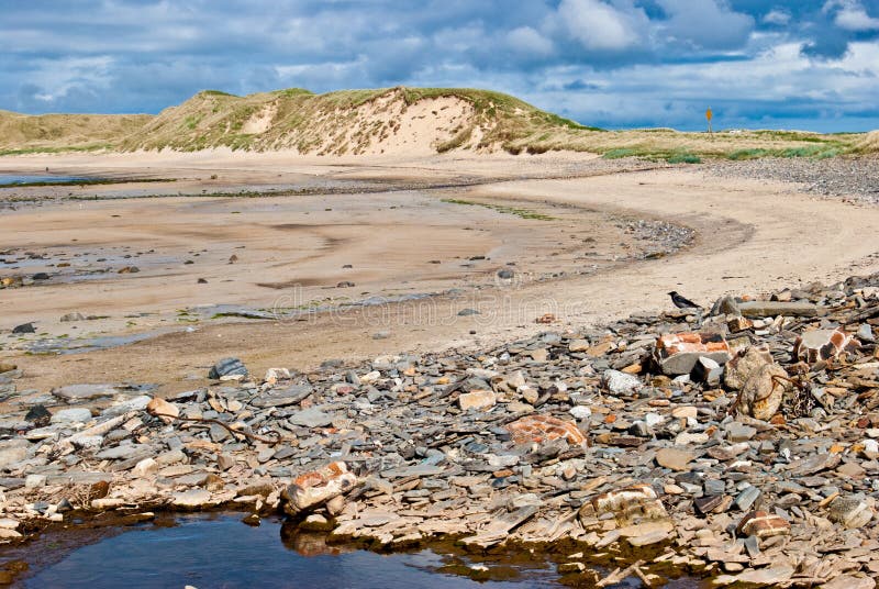 Dunnet Bay stock image. Image of scotland, water, dunnet - 25524277