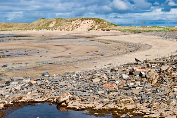 Dunnet Bay stock image. Image of scotland, water, dunnet - 25524277