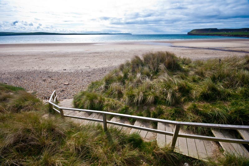 Dunnet Bay stock photo. Image of scotland, landscape - 25524286