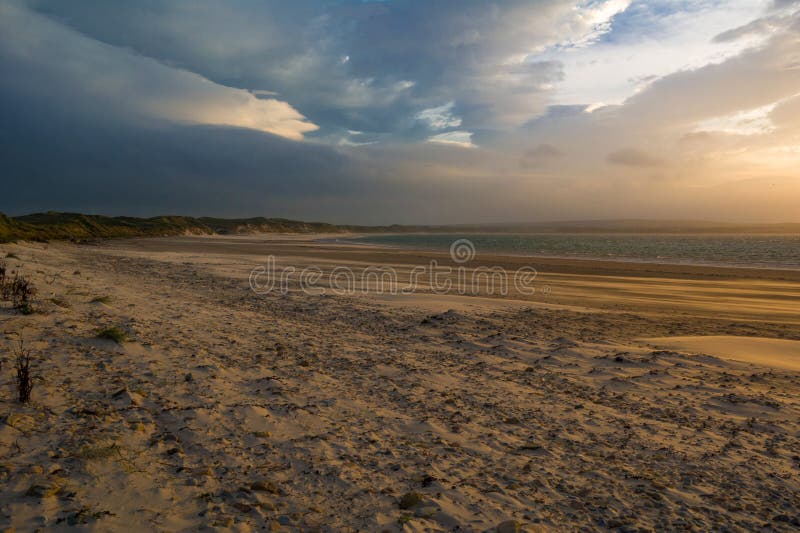 Dunnet beach stock photo. Image of highlands, dusk, great - 69537150