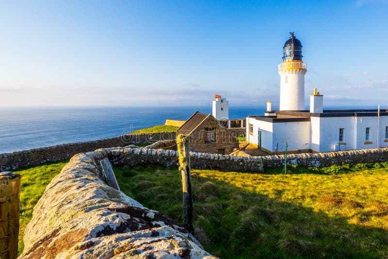 Dunnet Head Lighthouse stock photo. Image of caithness - 123406660