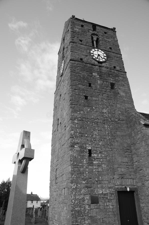 Dunning Clock Tower stock photo. Image of scotland, medieval - 83000506