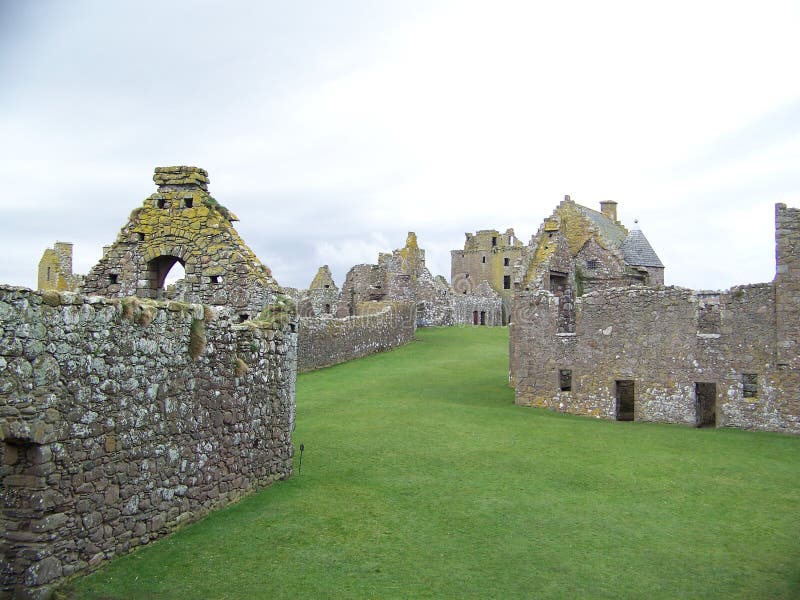 Dunnottar Castle in Scotland Stock Image - Image of united, castle ...
