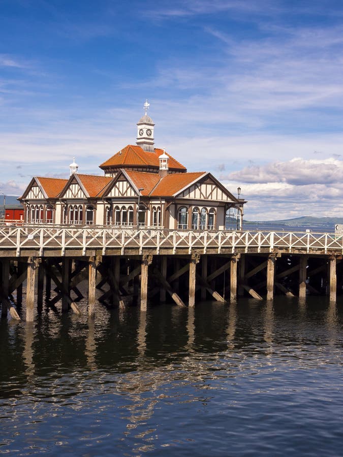 Dunoon pier stock image. Image of dunoon, coast, victorian - 44151479