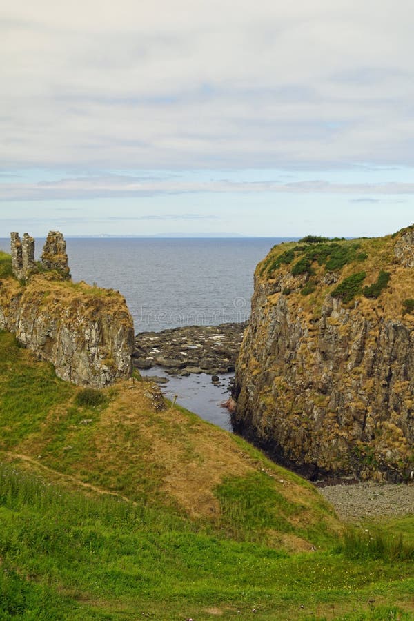 Dunseverick Castle stock photo. Image of dunseverick - 144571870