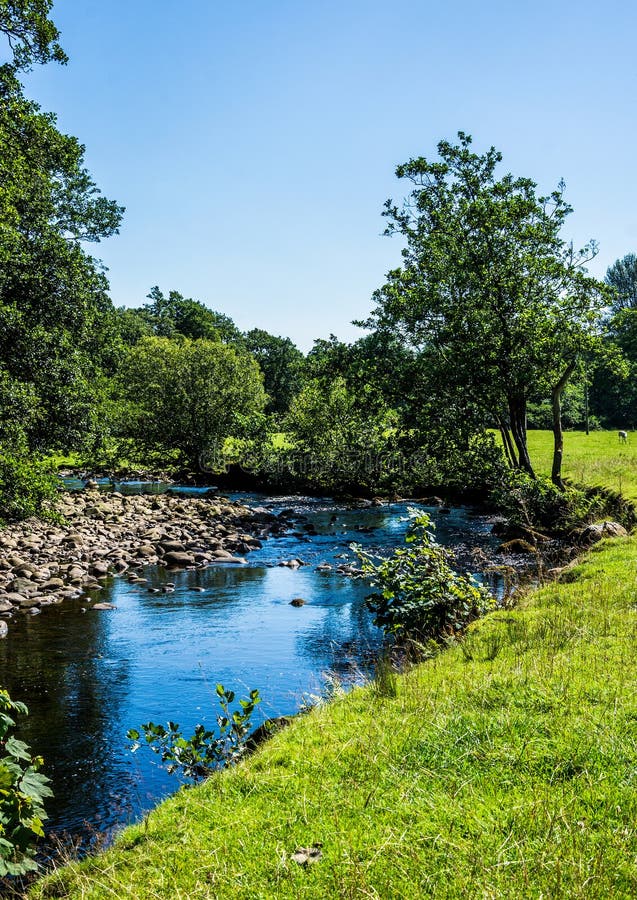 Dunsop Bridge, Lancashire, England Stock Image - Image of space ...
