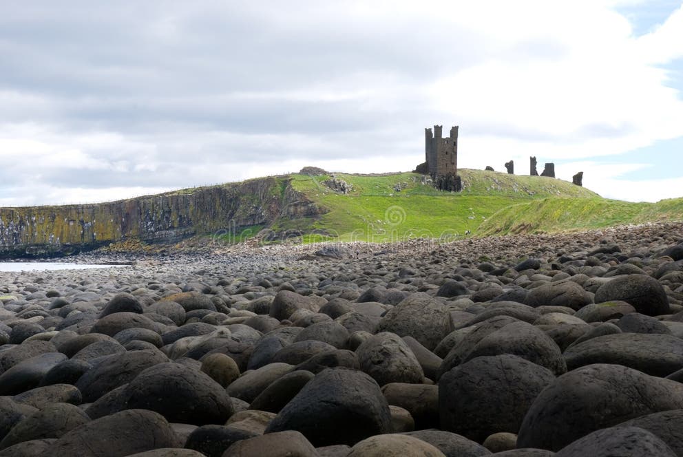 Dunstanburgh Castle Rocks Ii Stock Photos - Free & Royalty-Free Stock ...