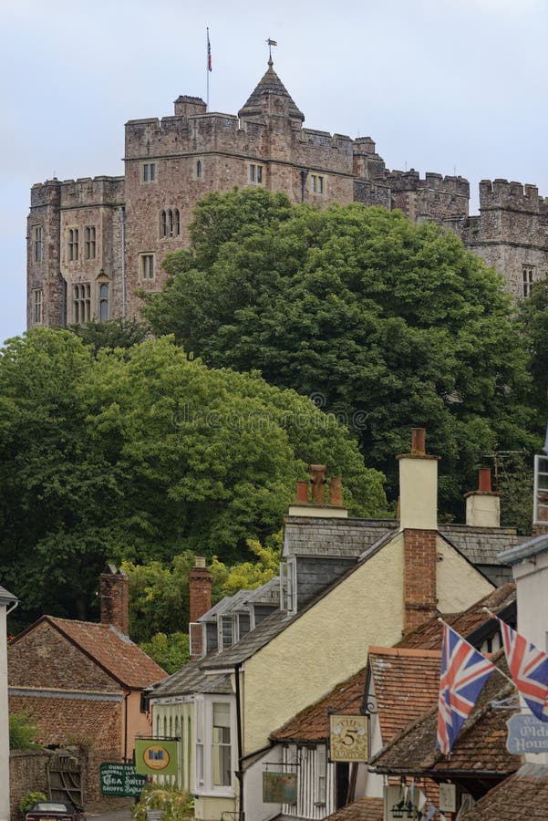 Dunster Castle, Devon, England Editorial Stock Image - Image of british ...
