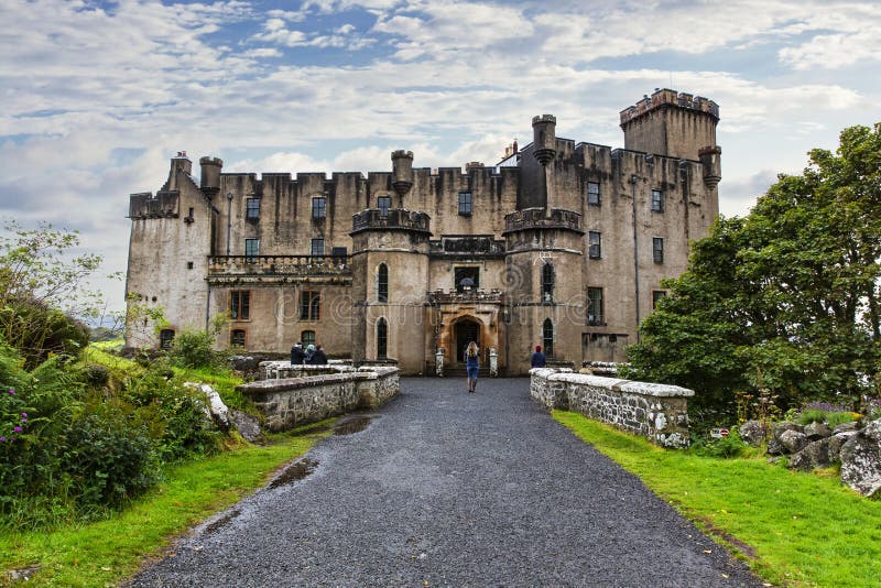 The Dunvegan Castle editorial photography. Image of hebrides - 258132632