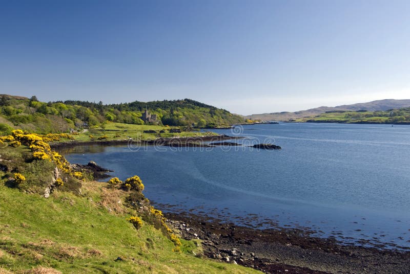 Dunvegan Loch, Isle of Skye, Scotland Stock Photo - Image of skye ...