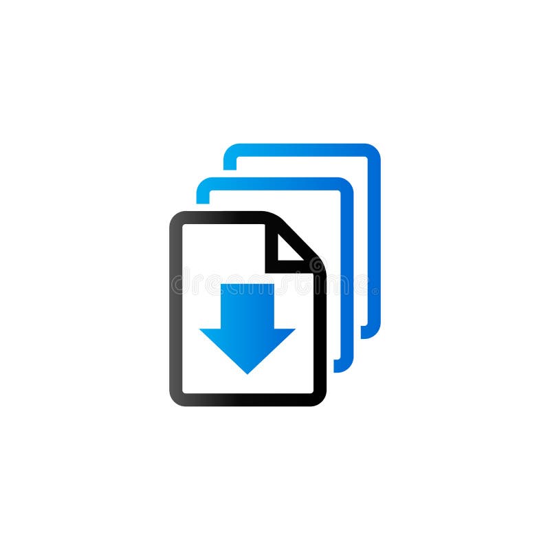 Download Icon Multiple Stock Illustrations – 272 Download Icon Multiple ...