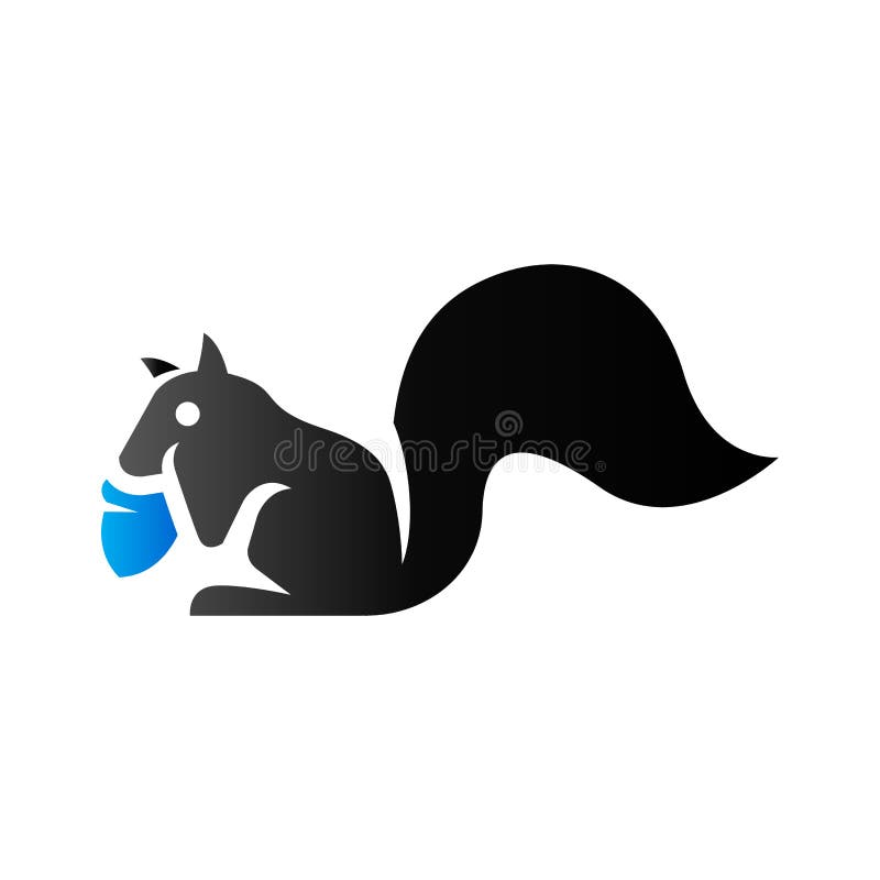 Two Tone Squirrel Stock Illustrations – 21 Two Tone Squirrel Stock ...