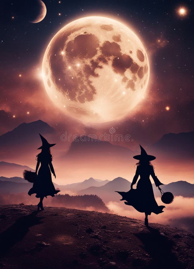 Witches Den stock illustration. Illustration of background - 10219571