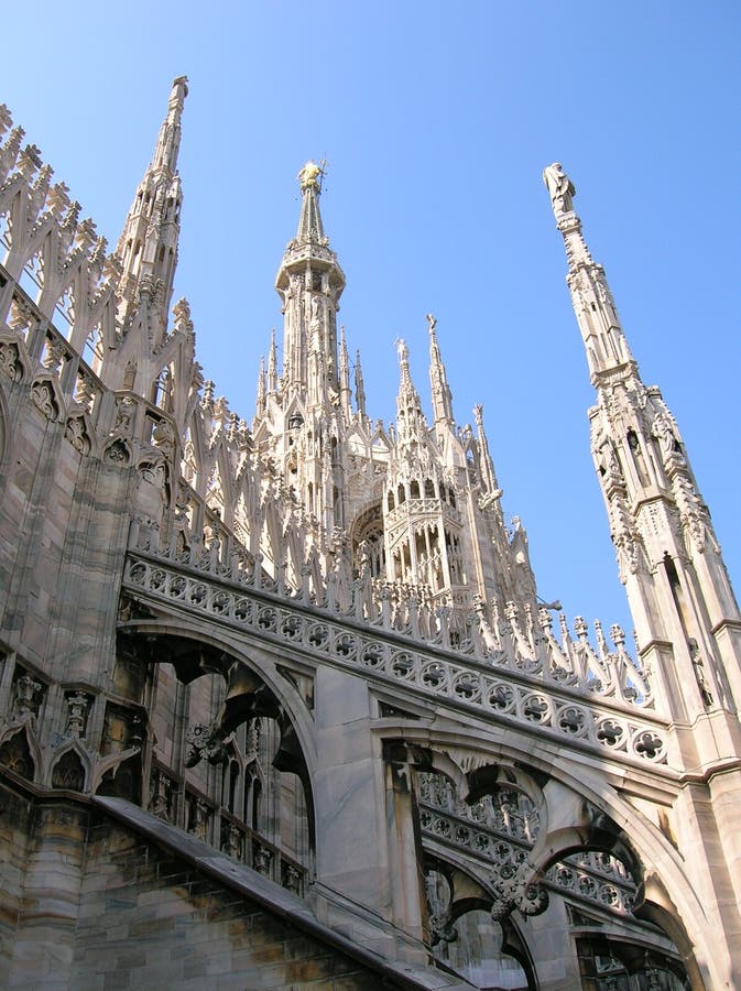 Duomo stock image. Image of duomo, gothic, pinnacle, cathedral - 1325863