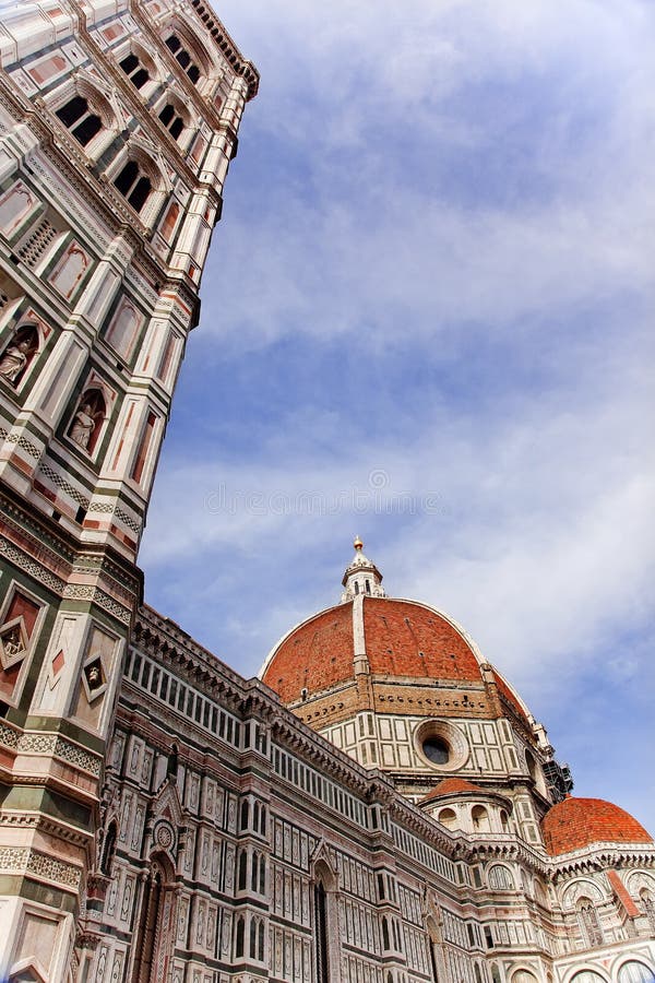 Duomo Cathedral Giotto S Bell Tower Florence Stock Image - Image of ...