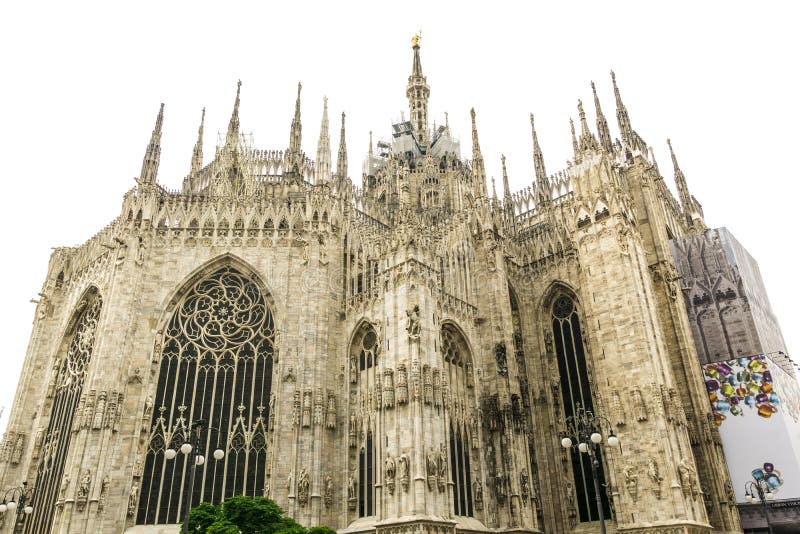 Duomo Cathedral in Milan, Italy Editorial Stock Image - Image of ...