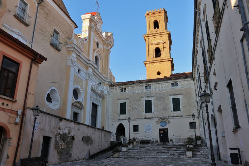 Duomo di Caiazzo editorial photo. Image of assunta, italy - 182673506