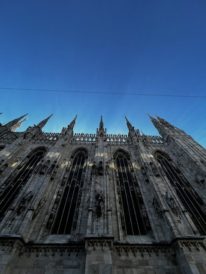 Duomo di Milano stock photo. Image of cathedral, church - 259198112