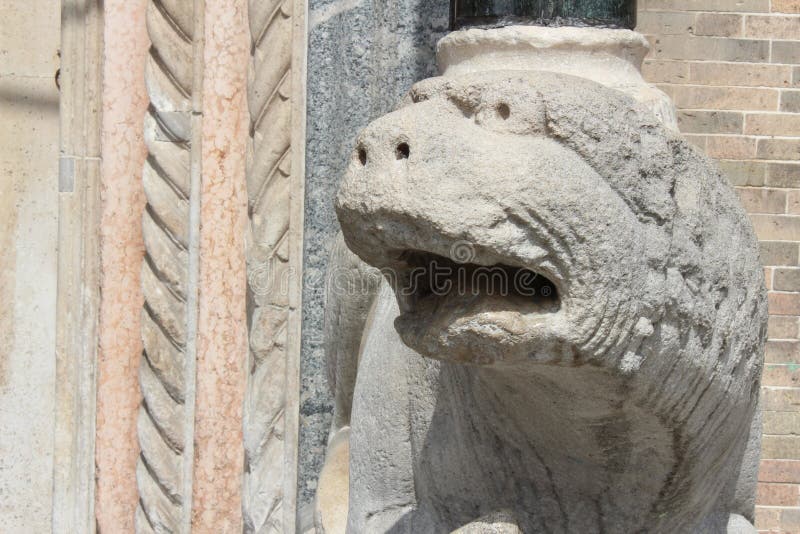 Duomo of lodi stock photo. Image of ancient, duomo, architecture - 57826298