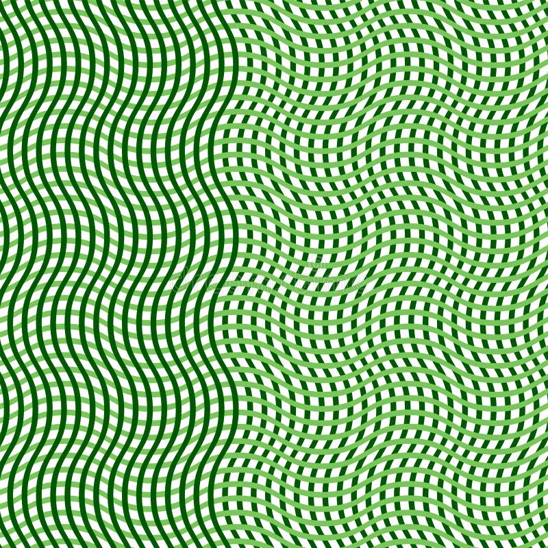Duotone, 2-color Geometric Pattern of Dense Wavy Lattice, Grid ...