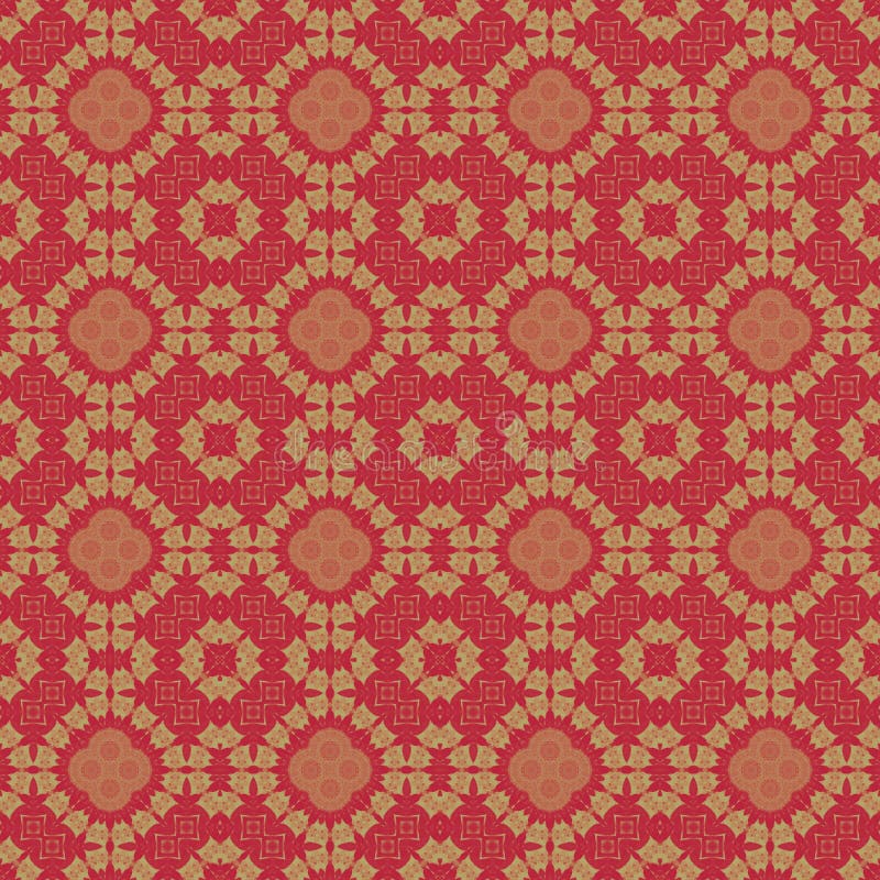 Duotone 80s Retro Pattern Old. Wallpaper Stock Illustration ...