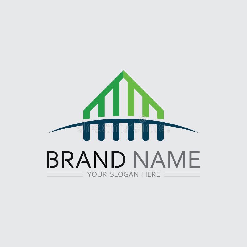 Duplex House Icon for Property Listings Stock Illustration ...