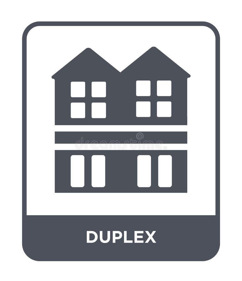 Modern Duplex stock illustration. Illustration of duplex - 16335512
