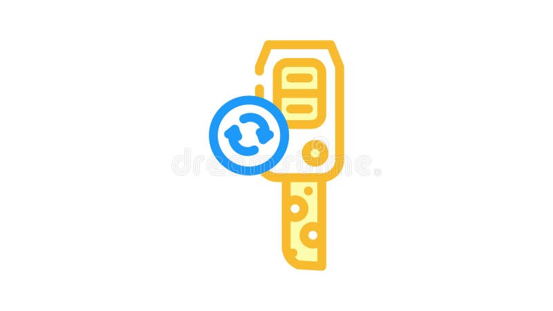 Duplicate Key Color Icon Animation Stock Footage Video Of Digital