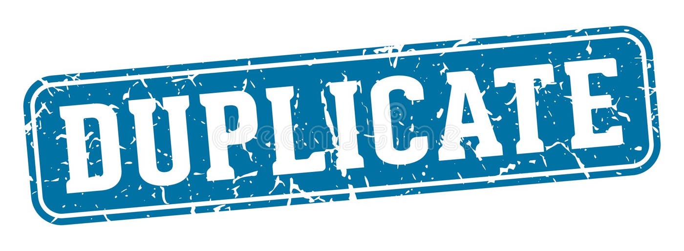 Duplicate Sign Stock Illustrations – 2,835 Duplicate Sign Stock ...